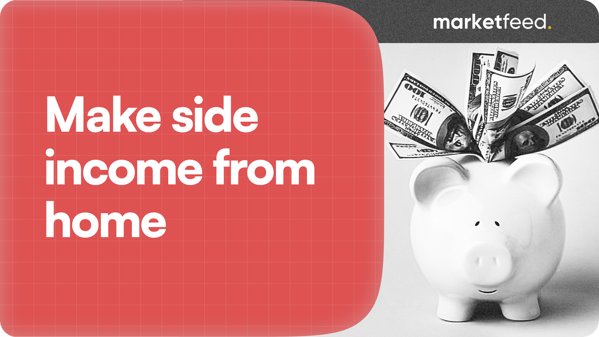 How to Make Side Income from Home? | marketfeed